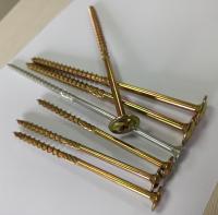 China Self Tapping Chipboard Screw 17 Truss Wafer Head Torx Slotted Chipboard Wood Screw for sale