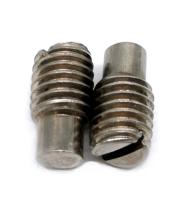 China DIN 417 Slotted Set Screw Carbon Steel Stainless Steel Set Screw With Dog Point for sale