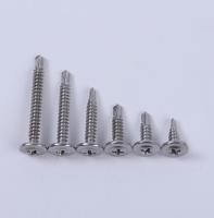 China Wafer Head Phillip Drive BSD Thread Self Drilling Screw M8 M10 Thread Truss Head Self Drilling Screw for sale