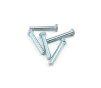 China Hexagon head screws DIN 933 Full thread 8.8 Zn Hex head screws for sale