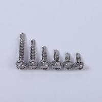 China Stainless Steel Self Drilling TEK Screws Wafer Head Self Tapping Screw for sale
