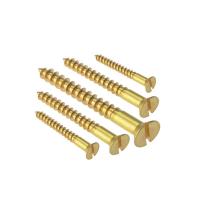 China Slotted Raised Countersunk Oval Head Wood Screws BS1210 DIN95 Customized for sale