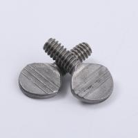 China IFI 156 ANSI ASME B 18.17 Carbon Steel Standard Regular Thumb Screws Wave Plate Thumb Screw, Flat Head Screw With Roun for sale