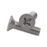 China GB 819 SS Steel Countersunk Head Bolts Cross Recessed Flat Countersunk Head Machine Screw for sale