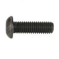 China ISO7380 Black Oxide Round Hexagon Socket Button Head Screw Metric 10.9 Grade M2-M16 for sale