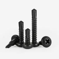 China Cross Pan Head Drill Tapping Screws DIN 7504 Cross Recessed Pan Head Drilling Screws Self-Drilling Tapping Screws for sale