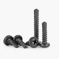 China Cross Pan Head Drill Tapping Screws DIN 7504 Cross Recessed Pan Head Drilling Screws Self-Drilling Tapping Screws for sale