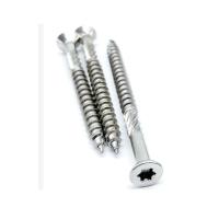 China SS304 T25 Knuring Type17 Flat Wood Screws Torx Deck Screw With 6 Nibs for sale