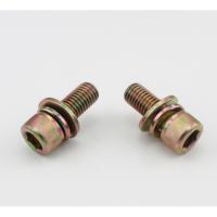 China Hex Socket Head Color Zinc Plated Sems Screw With Captive Washer for sale