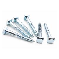 China M6 Zinc Plated Wood Screw Rectangular Square Head Screw for sale