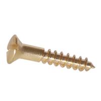 China INCH Metric DIN 97 Flat Head Slotted Screws Slotted Countersunk Head Wood Screws for sale