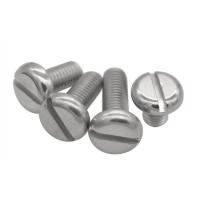 China DIN EN ISO1207 Stainless Steel Slotted Screws Slotted Cheese Head Screws for sale