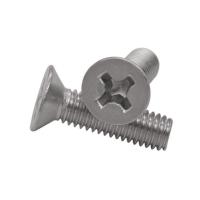 China Cross Recessed Raised Countersunk Head Bolts GB 819 Flat Countersunk Head Machine Screw for sale