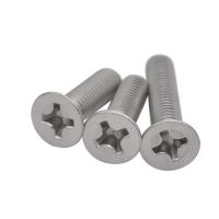 China Cross Recessed Raised Countersunk Head Bolts GB 819 Flat Countersunk Head Machine Screw for sale