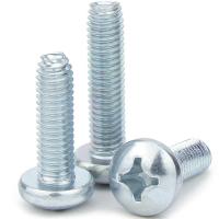 China Carbon Steel Thread Forming Screws GB6560 Cross Recessed Pan Head Screw With Zinc Plated for sale