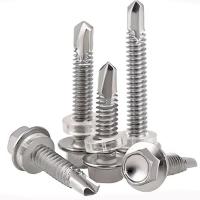 China DIN7504K Tornillos Self Tapping Screws Hexagonal Hex Wafer Head Screws for sale