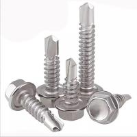 China DIN7504K Tornillos Self Tapping Screws Hexagonal Hex Wafer Head Screws for sale