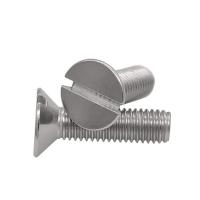 China GB68 Countersunk Head Bolts DIN963 Slotted Countersunk Flat Head Screw for sale