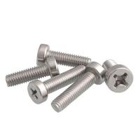 China ISO 7048 Cross Recessed Cheese Head Screws GB822 Cross Thin Low Short Round Column Cheese Head Bolt Screw for sale