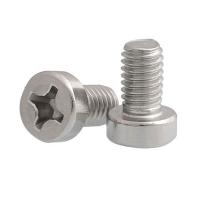 China ISO 7048 Cross Recessed Cheese Head Screws GB822 Cross Thin Low Short Round Column Cheese Head Bolt Screw for sale
