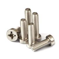 China ISO 7048 Cross Recessed Cheese Head Screws GB822 Cross Thin Low Short Round Column Cheese Head Bolt Screw for sale