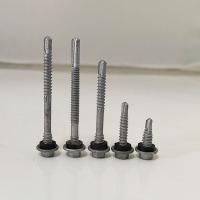 China Light Steel Structure Self Drilling Screws For Construction Roof Of Steel Structure Prefab Houses / Containers Tek Scr for sale