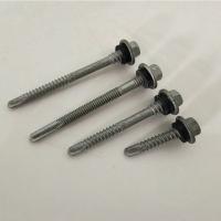 China Light Steel Structure Self Drilling Screws For Construction Roof Of Steel Structure Prefab Houses / Containers Tek Scr for sale