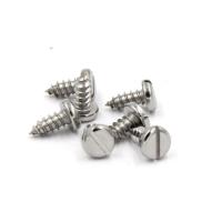 China DIN EN ISO 1481 Slotted Pan Head Tapping Screws DIN7971 Slotted Pan Head Self Tapping Screws for sale
