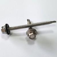 China Building Roofing Screw Galvanised Metal Hexagon Head Tek Wood Stainless Steel Hex Self Drilling Screw With Epd for sale