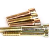 China Color Zinc Hex Socket Head Screw DIN912 Allen Bolt 12.9 Grade Hex Allen Key Screw for sale