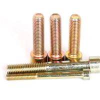 China Color Zinc Hex Socket Head Screw DIN912 Allen Bolt 12.9 Grade Hex Allen Key Screw for sale