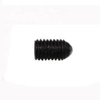 China Carbon Steel Black Oxide Ball Plunger Screw Headless Slotted Ball Point Set Screw for sale