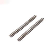China M6 Double Head Thread Dowel Screw Furniture Fixing Wood Dowel Screw for sale