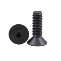 China DIN EN ISO 10642 Countersunk Head Screws Black Oxide M5 M6 Carbon Steel Screw for sale