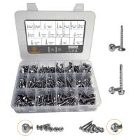 China 410 Stainless Steel Cross Pan Head Drill Tapping Screws DIN 7504 (N) Cross Recessed Pan Head Drilling Screws for sale