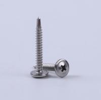 China 410 Stainless Steel Cross Pan Head Drill Tapping Screws DIN 7504 (N) Cross Recessed Pan Head Drilling Screws for sale