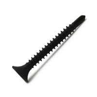 China Flared Head Drywall Screw Black Scale Drill Tail Screw Cross Countersunk Head Plasterboard Nail for sale
