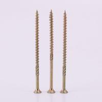 China Double Coutnersunk Torx CSK Chipboard Screw Yellow Type 17 Torx Multi Purpose Wood Screws for sale