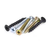 China Fine Coarse Thread Gypsum Board Tornillos Drywall Screw Black Phosphate Bugle Head for sale