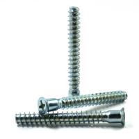 China Carbon Steel Black Zinc Plated Countersunk Furniture Wood Hex Socket Head Confirmat Screw for sale