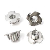 China Pronged Tee Blind Furniture Tee Nut Stainless Steel Hardware Furniture Insrt Tee Nuts With Pronge for sale