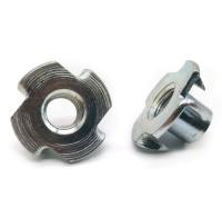 China Pronged Tee Blind Furniture Tee Nut Stainless Steel Hardware Furniture Insrt Tee Nuts With Pronge for sale