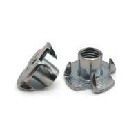 China Pronged Tee Blind Furniture Tee Nut Stainless Steel Hardware Furniture Insrt Tee Nuts With Pronge for sale