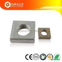 China DIN562 Square Thin Nuts DIN 562 A2 Stainless Steel Thin Square Nut for sale