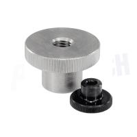 China DIN466 DIN 466 Knurl Thumb Nuts Knurled Nuts Metric Knurled Nuts With Collar for sale