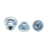 China DIN466 DIN 466 Knurl Thumb Nuts Knurled Nuts Metric Knurled Nuts With Collar for sale