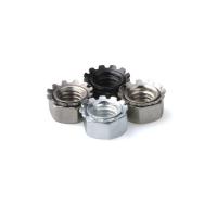 China Stainless Steel A2 A4 Hexagon Head K Tooth Lock Hat Nut K Lock Nut for sale