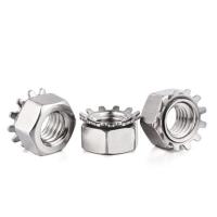 China Stainless Steel  K Nut Kep Nut K Nuts With Toothed Washer for sale