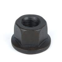China Grade 8 Black Oxide Coating Large Hexagon Flange Nuts for sale