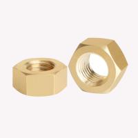 China GB52 Brass Hexagon Nut Brass Hexagon Nuts DIN934 GB6170 GB52 for sale